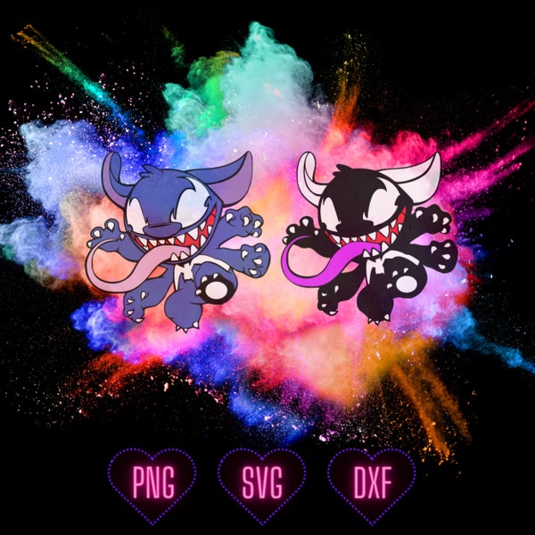 Stitch Lilo Villain Svg - Etsy