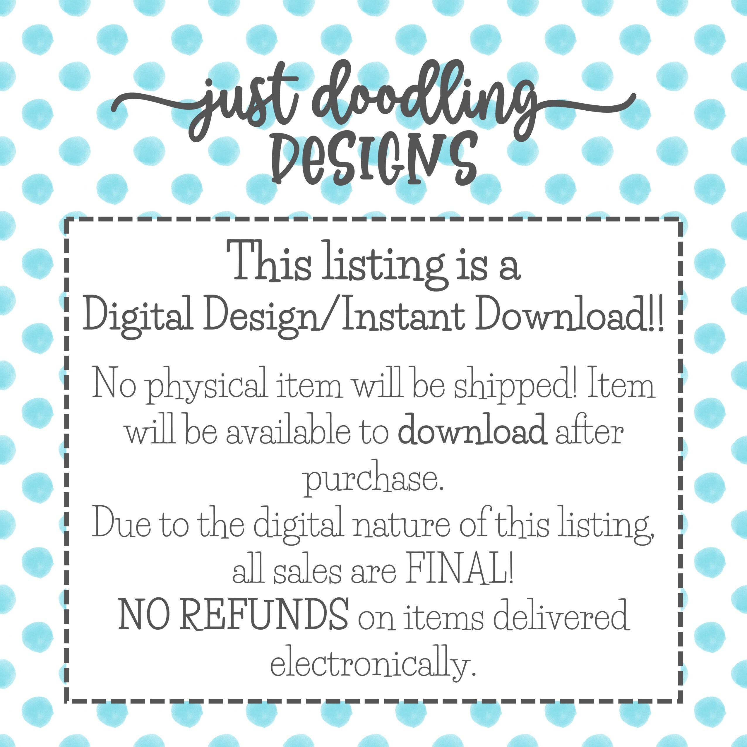 Watercolor Fishtail Monogram Instant Download - Light Blue Fishtail ...