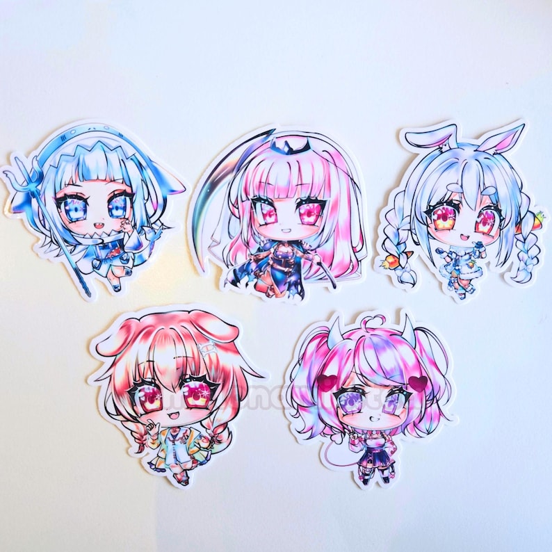 Vtuber Friends 3” Vinyl Sticker - Etsy