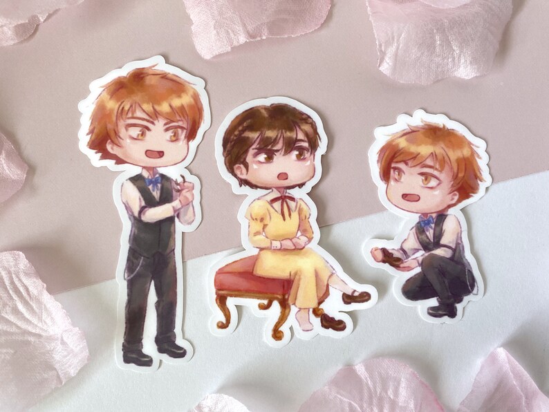 OHSHC Chibi-style Royal Isekai AU - Anime Mini Fan Art Prints - Etsy