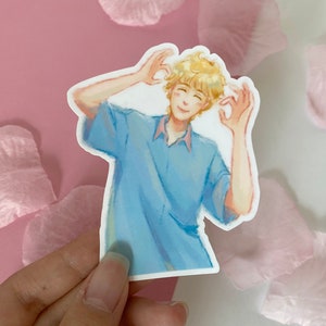 Cute Mitsumi and Shima Dancing Stickers - S&L Matte Die Cut Stickers - Etsy