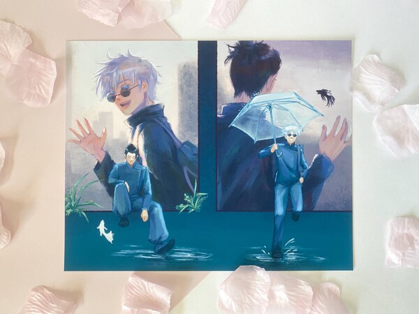 Jujutsu Kaisen Desk Mat Satoru Gojo, Suguru Geto Inspired Anime Theme ...