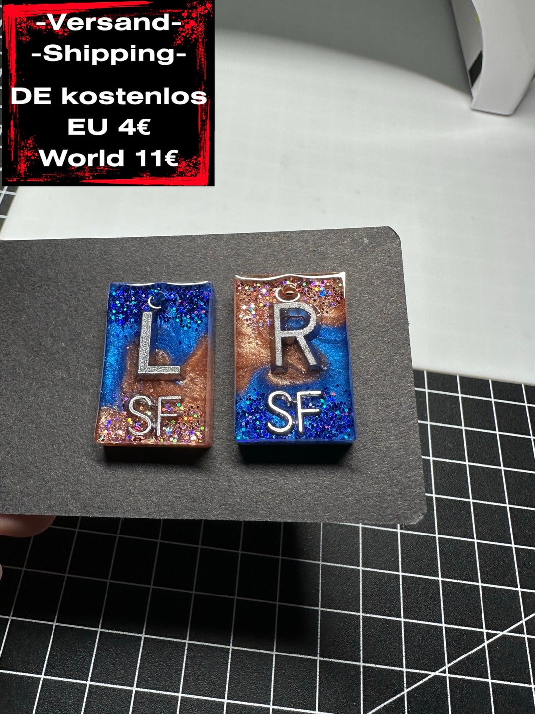 Letra de rayos X / marcador de rayos X mezclado en dos colores - Etsy ...