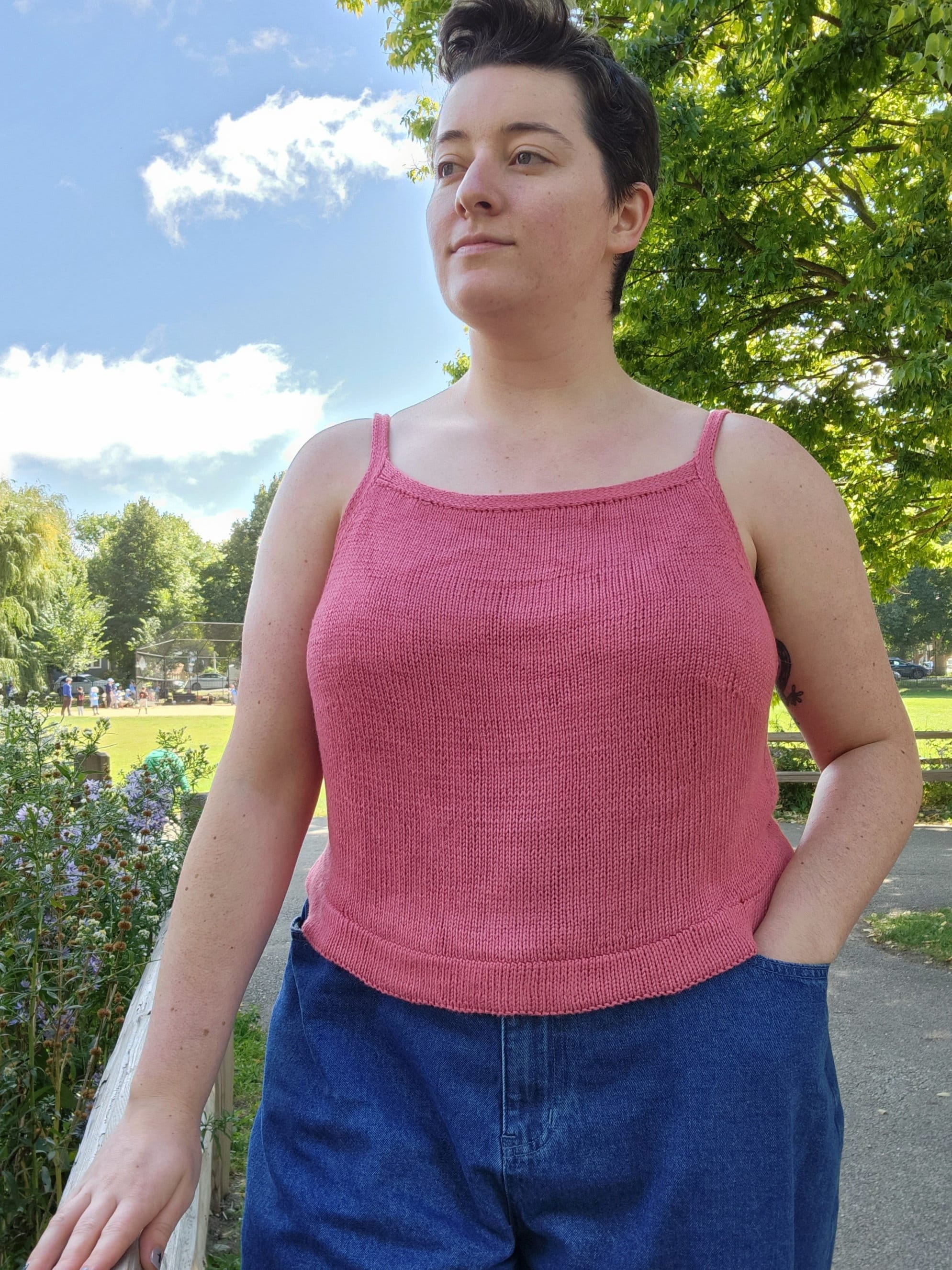 9PM TANK Knitting Pattern - Etsy
