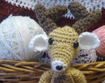 Crochet Elk Pattern - Etsy