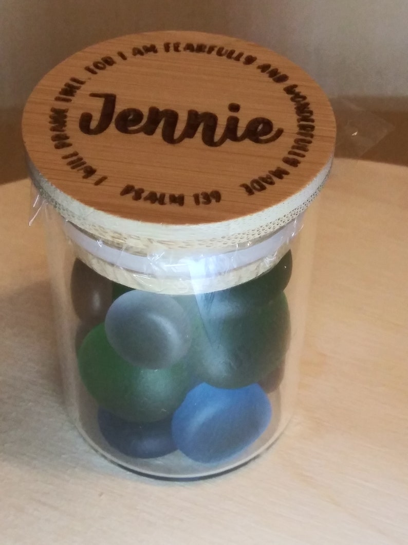 Possitive Affirmation Gem Jar - Etsy