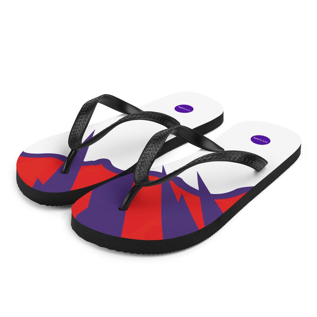 Scotland ‘92 Flip Flops - Etsy