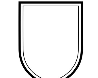 Shield | Crest | Vector Image | Digital Download | JPEG - PNG - PDF ...