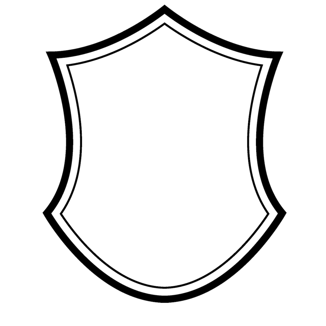 Shield | Crest | Vector Image | Digital Download | JPEG - PNG - PDF ...