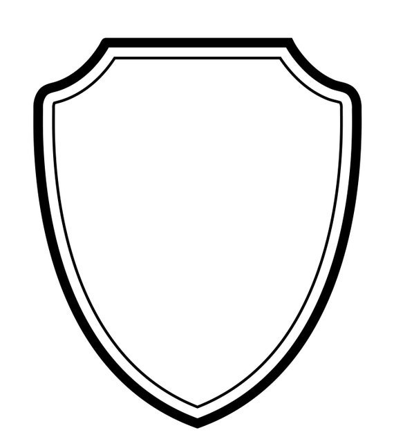 Shield Crest Vector Image Digital Download JPEG PNG - Etsy