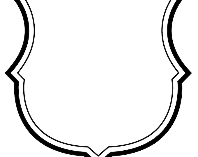Shield | Crest | Vector Image | Digital Download | JPEG - PNG - PDF ...