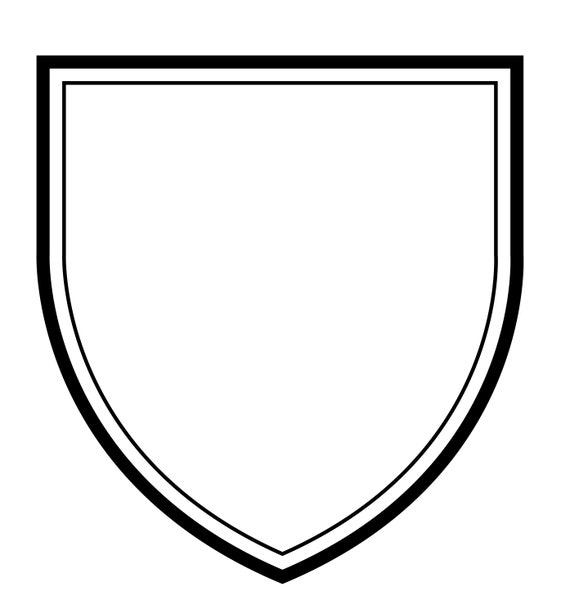 Shield Crest Vector Image Digital Download JPEG PNG - Etsy