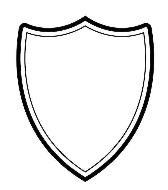 Shield Crest Vector Image Digital Download JPEG PNG - Etsy