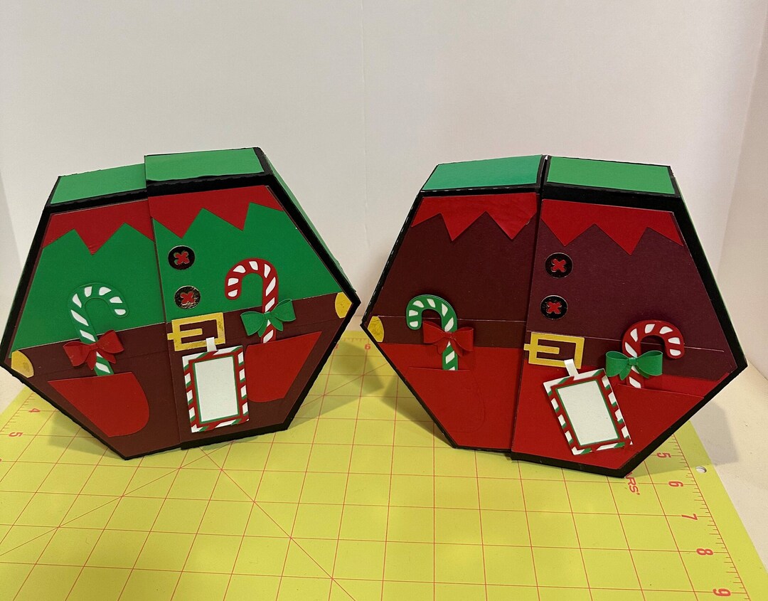 Elf Box Card - Etsy