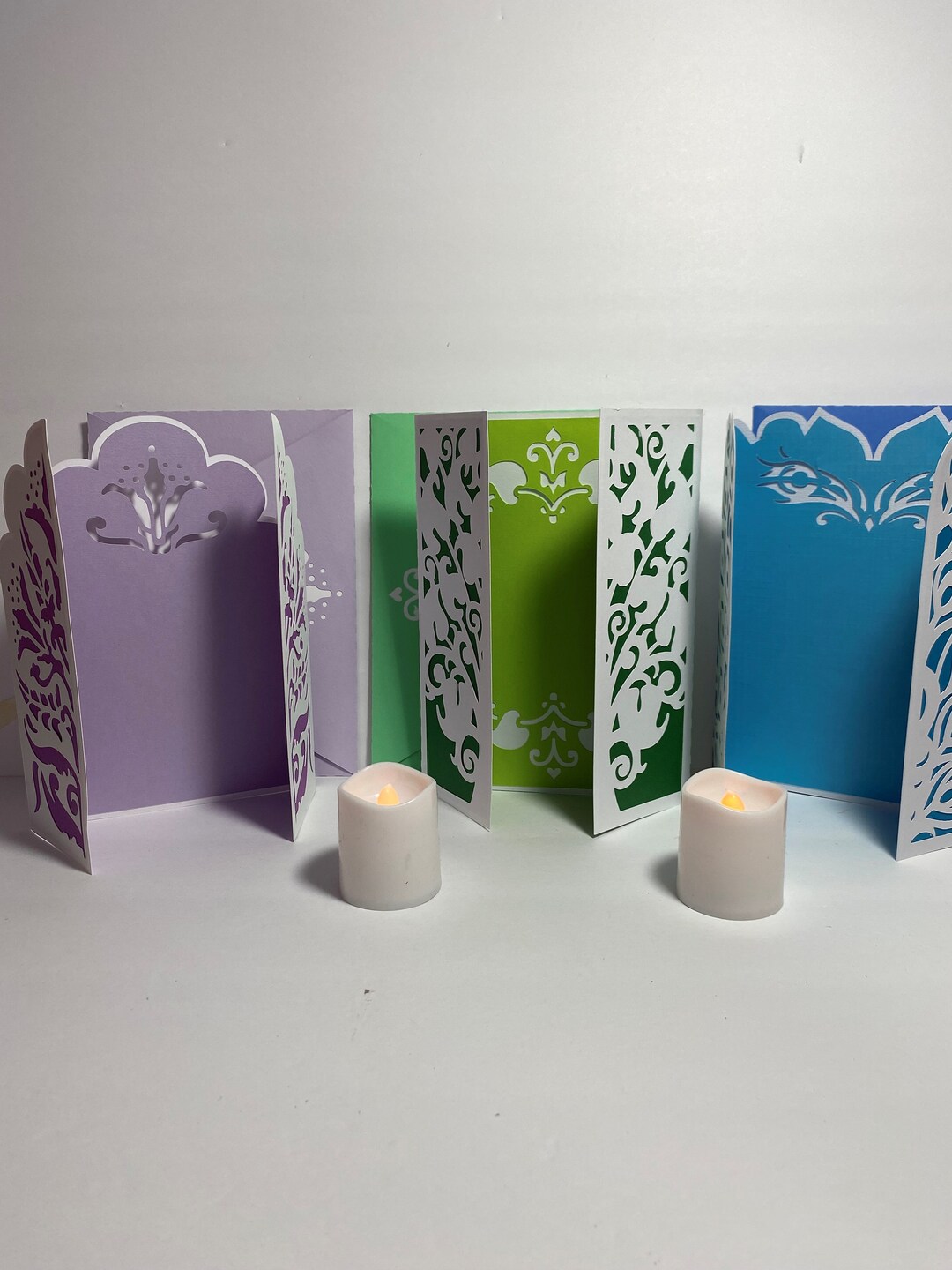 Lacey Cards Set of 3 - Etsy