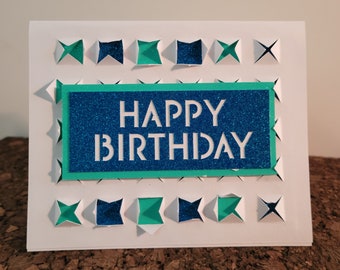 Geometric Birthday | Etsy