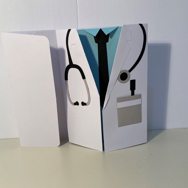 White Coat Ceremony Greeting Card - Etsy