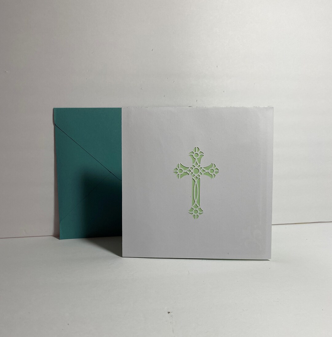 Cross Card - Etsy
