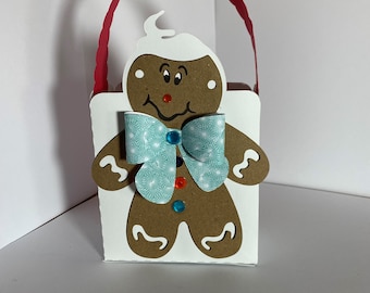 Treat Bag, Gift Bag, Party Favors, Gingerbread, Gingerbread Tote Bag ...