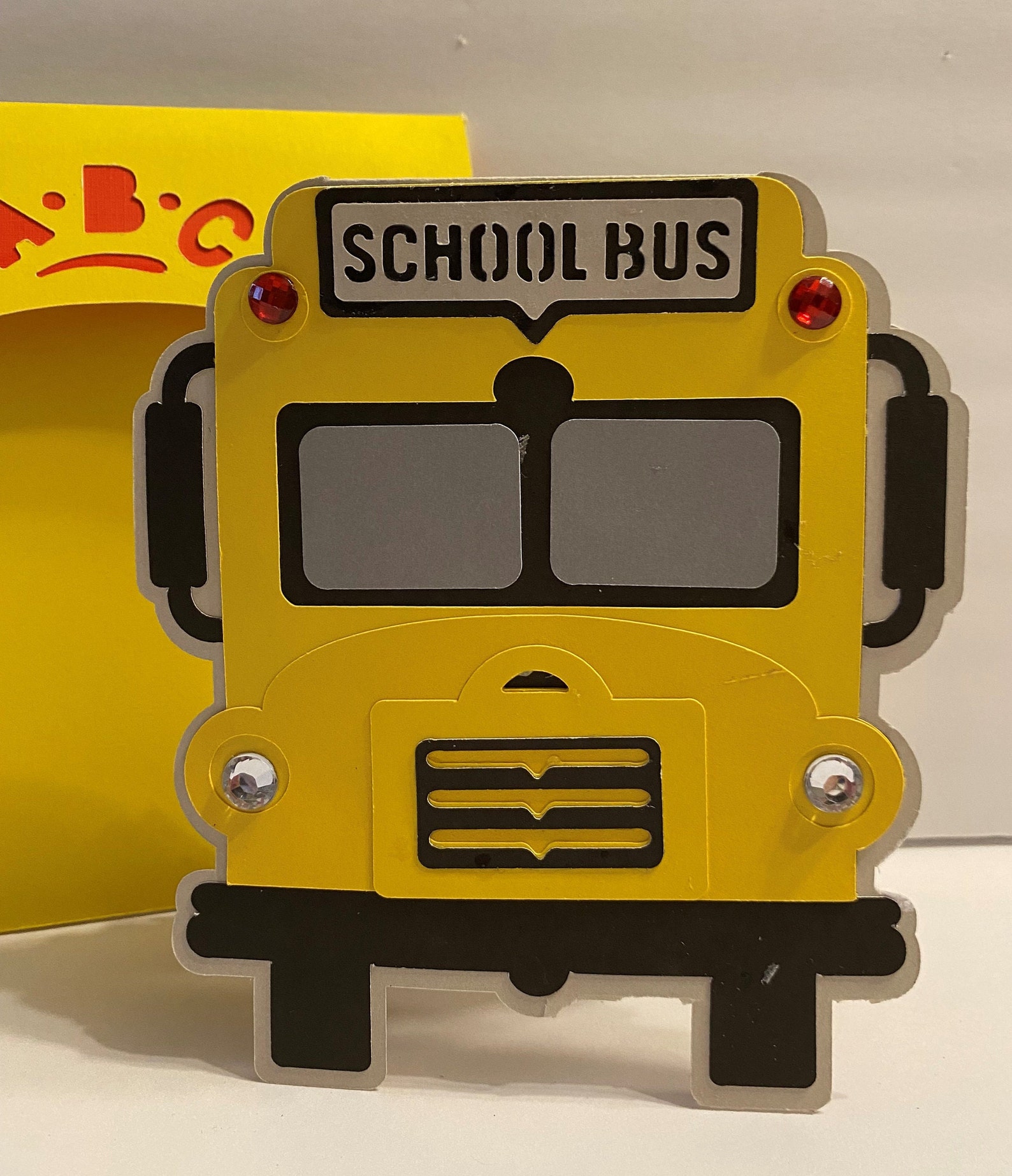 School Bus Greeting Card - Etsy