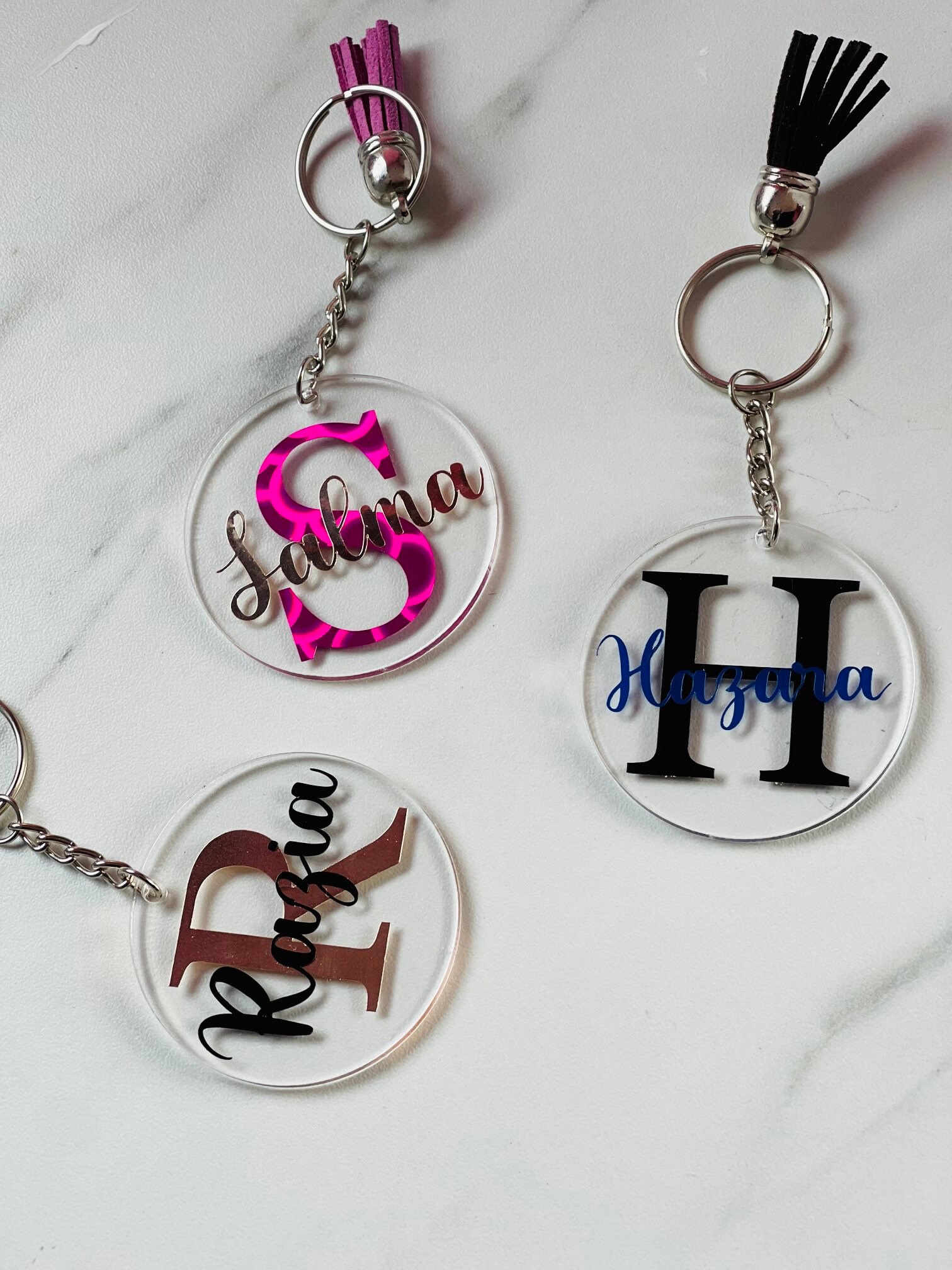 Class Personalised Keyrings in Bulk, Names Keyrings Teacher Gifts, Eid ...