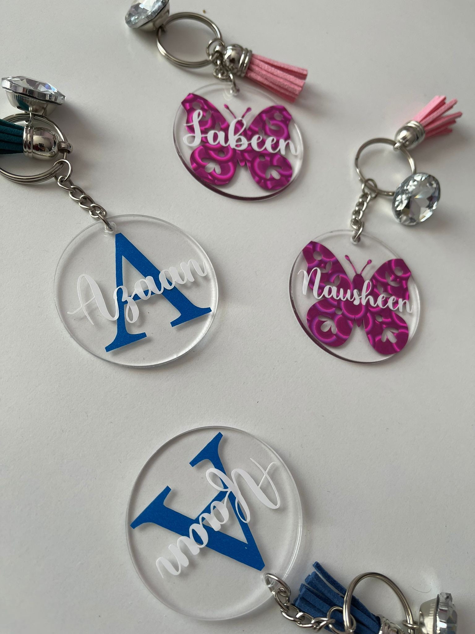 Class Personalised Keyrings in Bulk, Names Keyrings Teacher Gifts, Eid ...