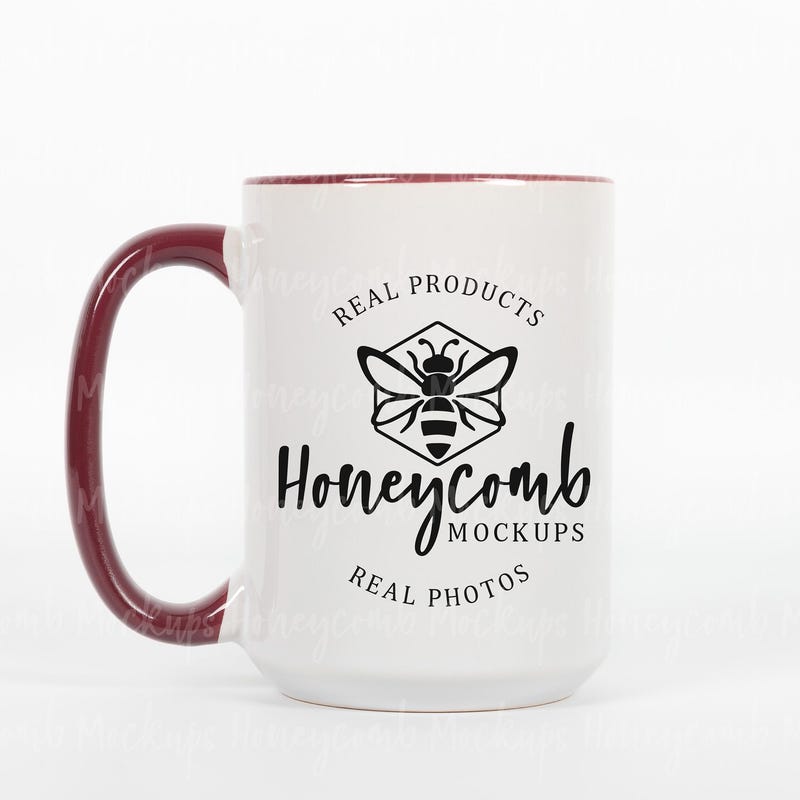 Maroon Mug - Etsy UK