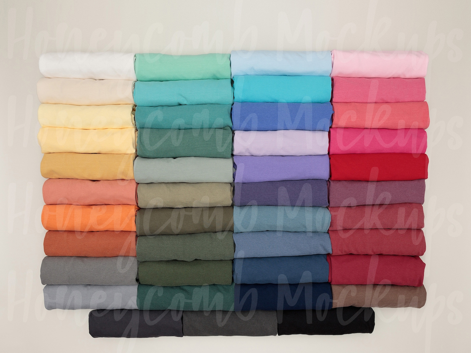 Comfort Colors 1717 Color Chart for Printify Users, Editable Canva ...