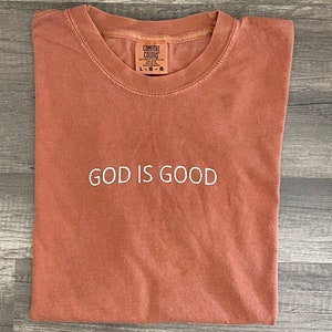 Embroidered Christian Graphic Tee, Faith Graphic Shirt, Christian Boho ...