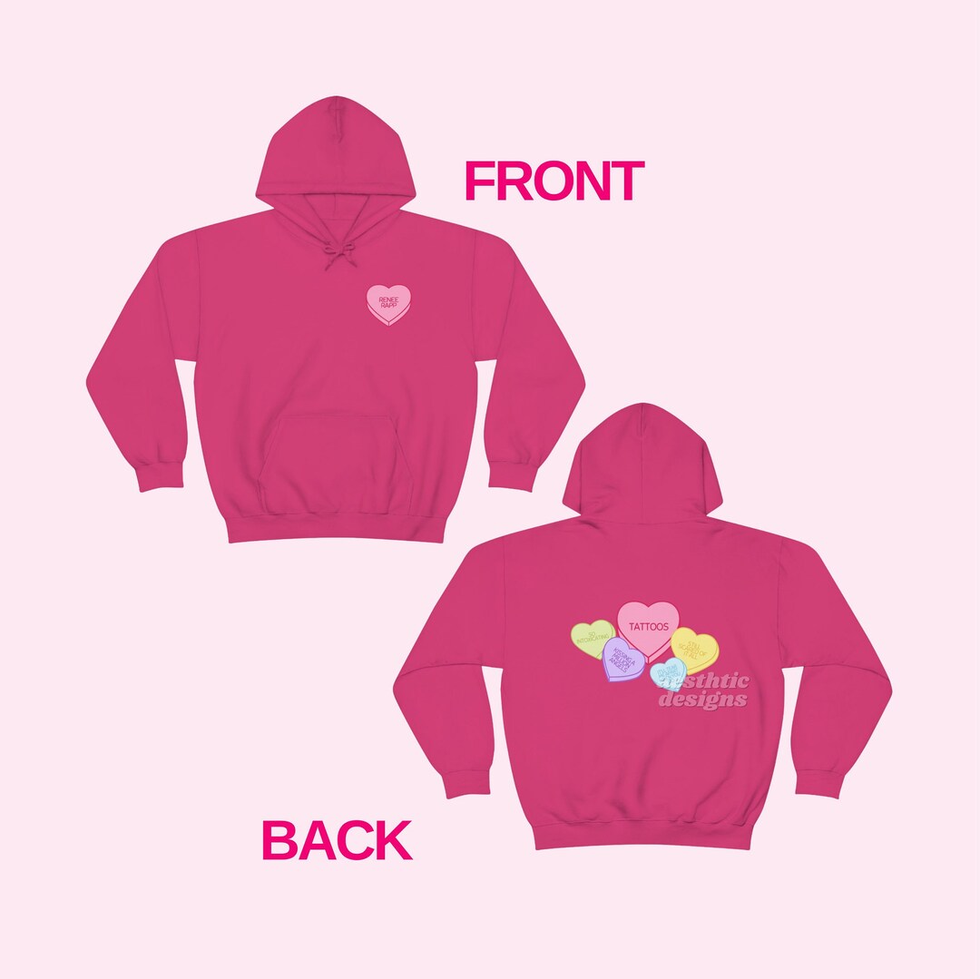 Renee Rapp Tattoos Hoodie VALENTINES LIMITED EDITION - Etsy
