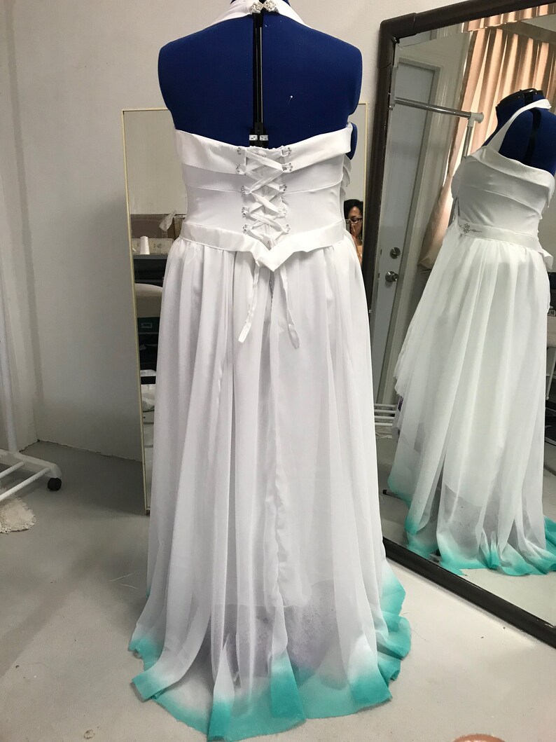 2 Color Dress Dip Dyeing Service - Etsy