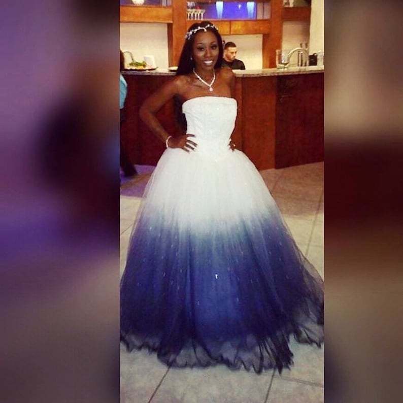 3 Color Dress Dip Dyeing Service - Etsy