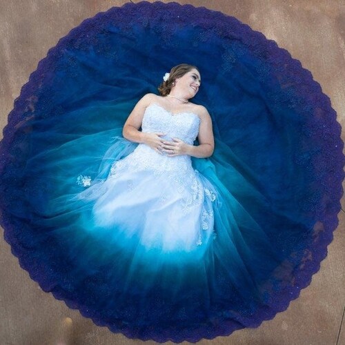 3 Color Dress Dip Dyeing Service - Etsy