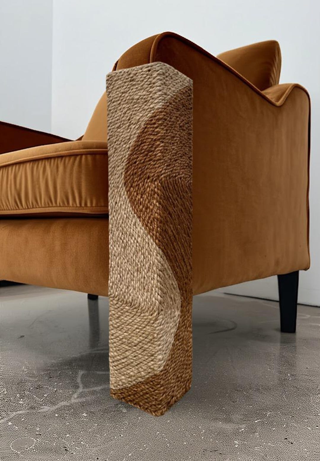 Cat Corner Couch Scratcher: Handmade Sisal Corner Protector - Etsy