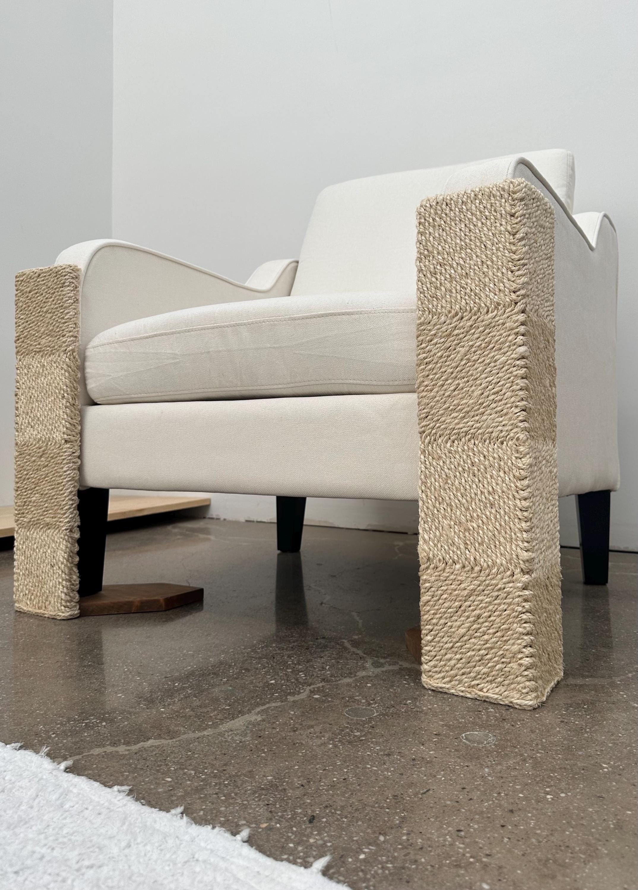 Handmade Couch Corner Cat Scratcher: Sisal Rope Pet Furniture - Etsy