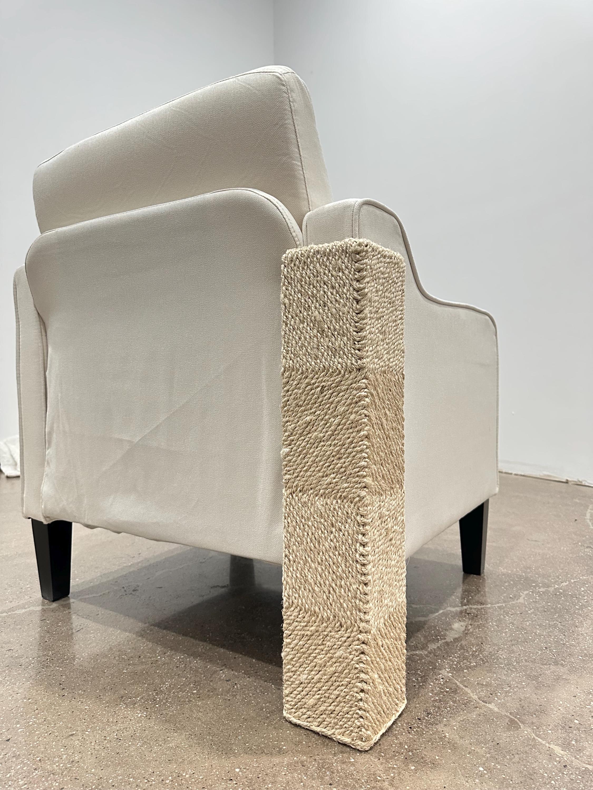 Handmade Couch Corner Cat Scratcher: Sisal Rope Pet Furniture - Etsy