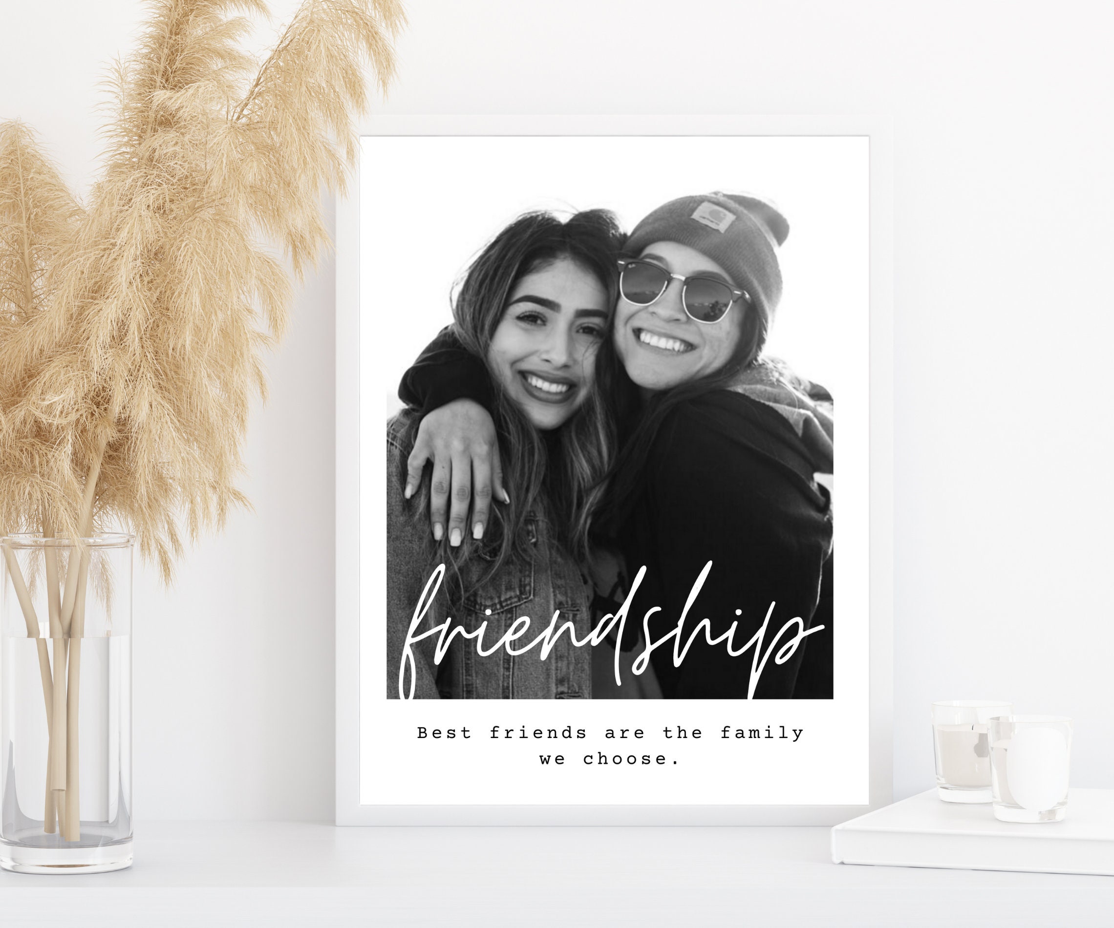 Poster Best Friend Gifts Quote Best Friend Birthday Gifts | Etsy