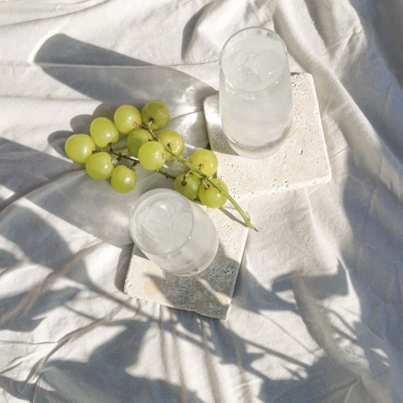 Sous-verres en pierre naturelle porte-savon de - Etsy France