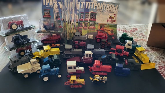 40 Count Vintage Hachette Russian Tractors FULL COLLECTION - Etsy