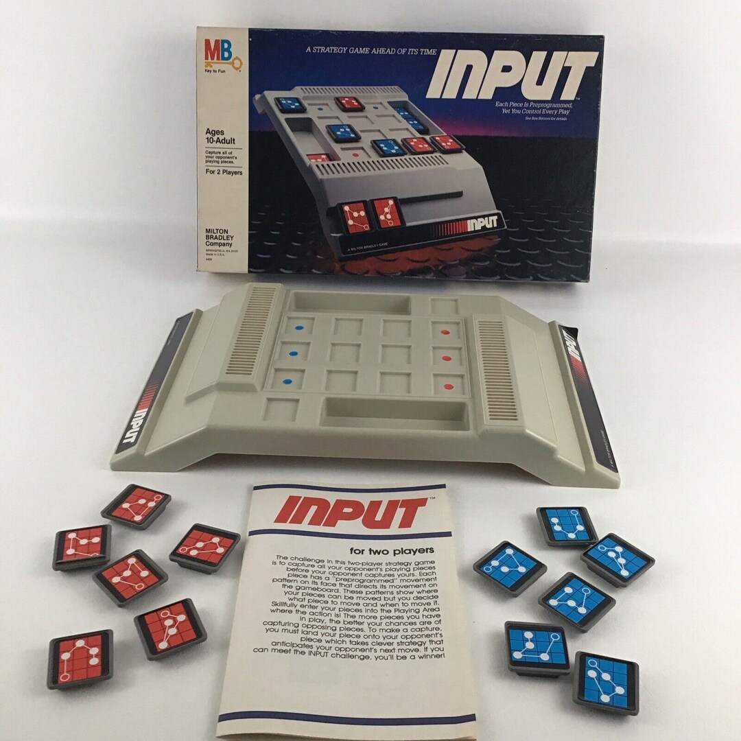 Input Strategy Game Control Every Play Family Night Milton Bradley ...