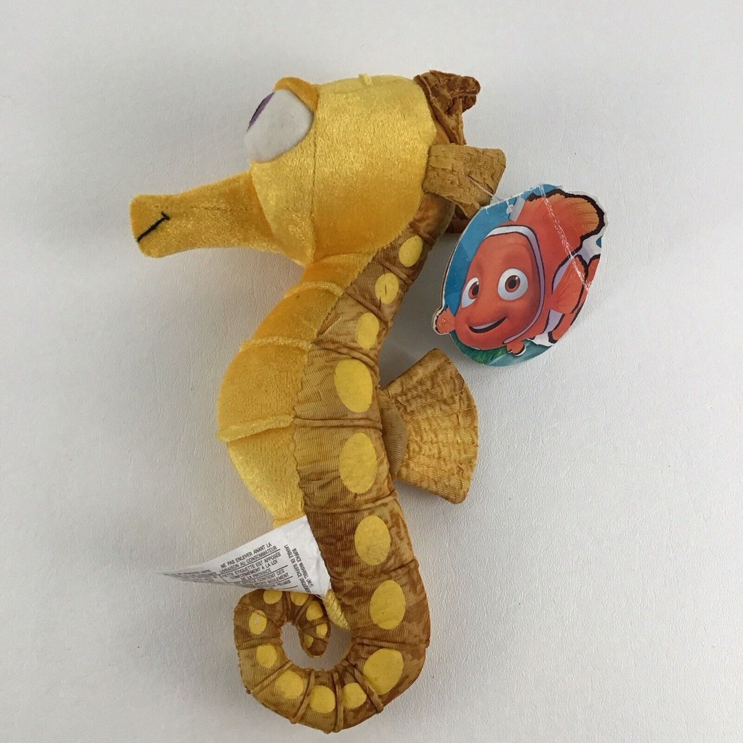 Disney on Ice Pixar Finding Nemo Seahorse 10 Plush Bean Bag Stuffed Toy ...