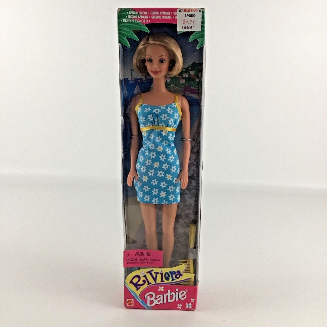 Riviera Barbie Fashion Doll Special Edition Collectible Vintage 1998 ...