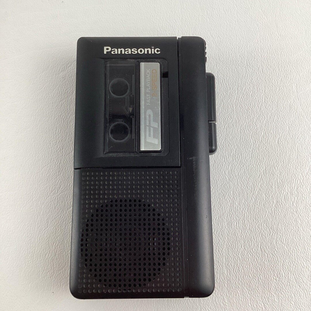 Panasonic RN-102 Microcassette Recorder 2 Speed Fast Playback Vintage ...