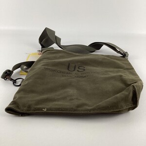 Vintage US Military Issued M25A1 Gas Mask Bag Canvas Chemical ...