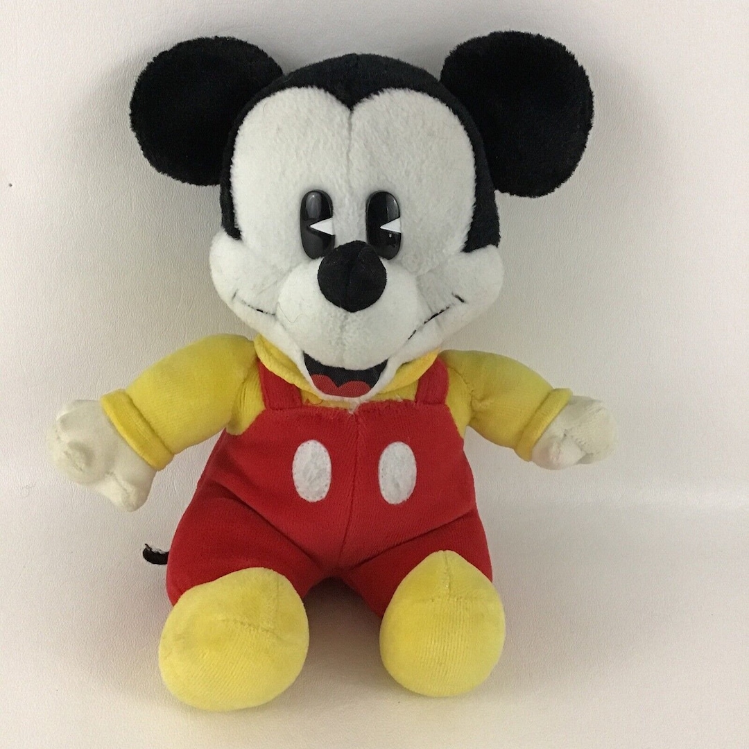 Disney Gund Baby Mickey Mouse 8 Plush Stuffed Animal Toy Classic ...