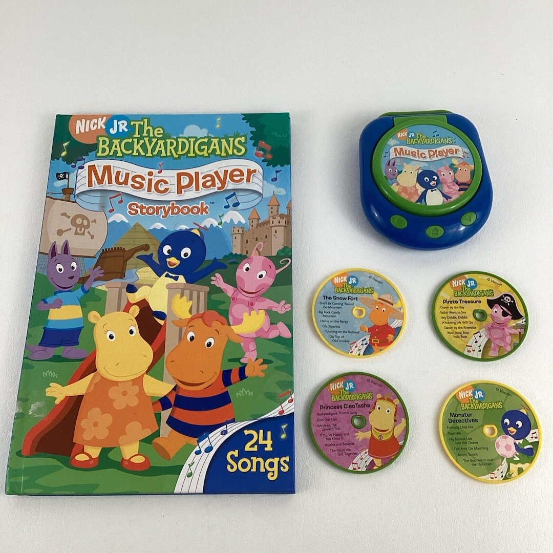 Nick Jr the Backyardigans Music Player Storybook Sing Along Songs ...