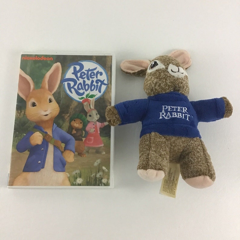 Nickelodeon Peter Rabbit DVD Animated Episodes With Plush - Etsy