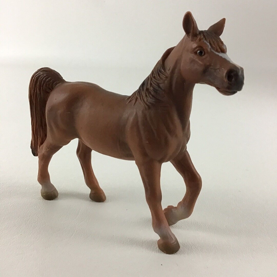 Schleich Pinto Draft Horse Figure Realistic Farm Animal Tinker Vintage ...