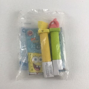 Spongebob Squarepants Burger Code Crackers Toy Friend or Foe 2005 ...