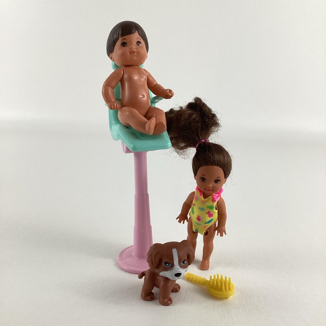 Barbie Kelly Friend Pool Fun Marissa Doll Dentist Chair Puppy Dog Toy ...